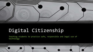Digital Citizenship Presentation | PPT