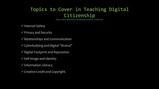 Digital Citizenship Presentation | PPT