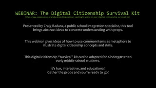 Digital Citizenship Presentation | PPT