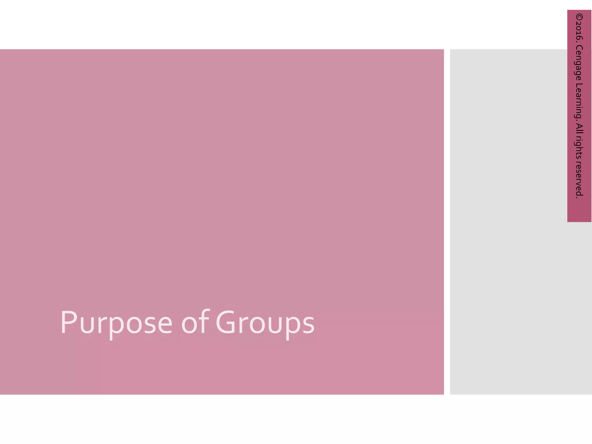 Module 3 purpose of groups | PPT