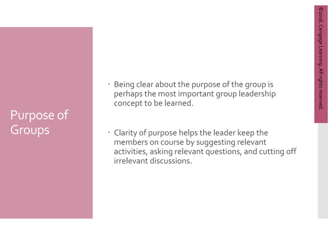 Module 3 purpose of groups | PPT
