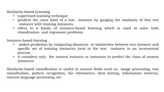 KNN,Weighted KNN,Nearest Centroid Classifier,Locally Weighted Regression | PDF