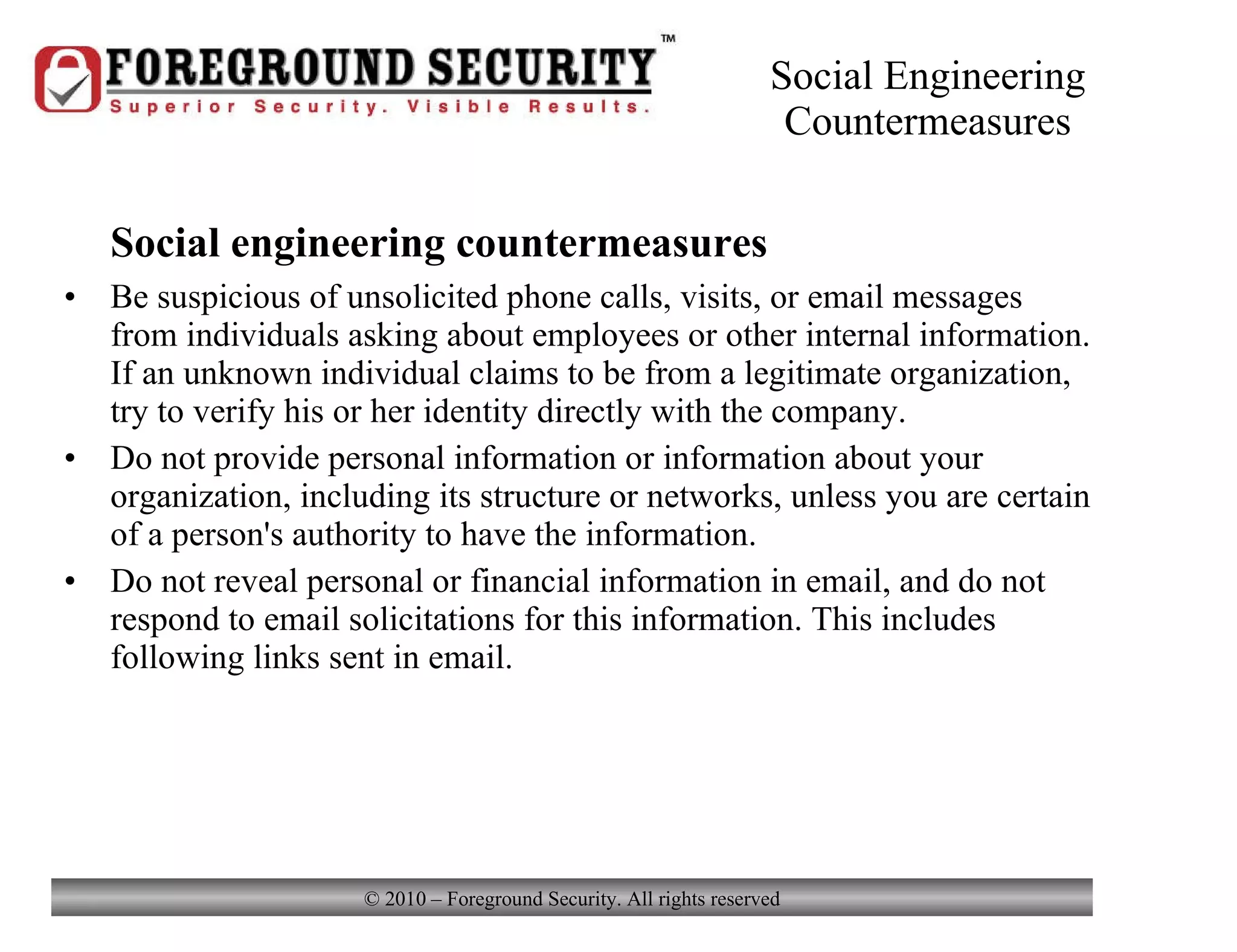 Module 3 social engineering-b | PPT