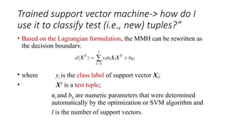 Module 3 -Support Vector Machines data mining | PPT