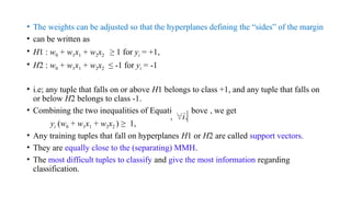 Module 3 -Support Vector Machines data mining | PPT
