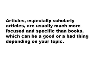 Types of Information Sources | PPT