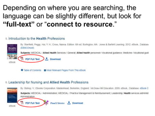 Types of Research Sources for a College Assignment | PPTX