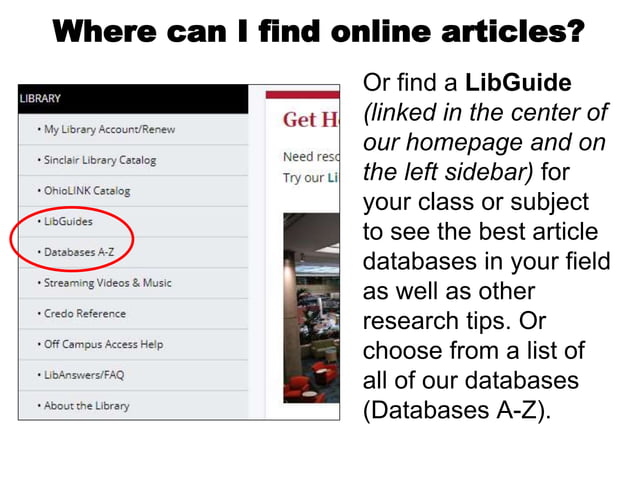Types of Research Sources for a College Assignment | PPTX