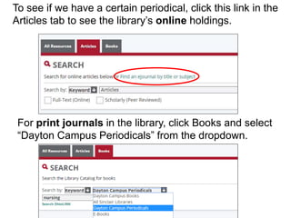 Types of Research Sources for a College Assignment | PPTX
