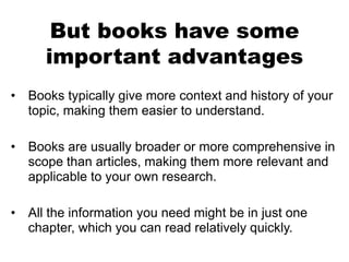 Types of Research Sources for a College Assignment | PPTX