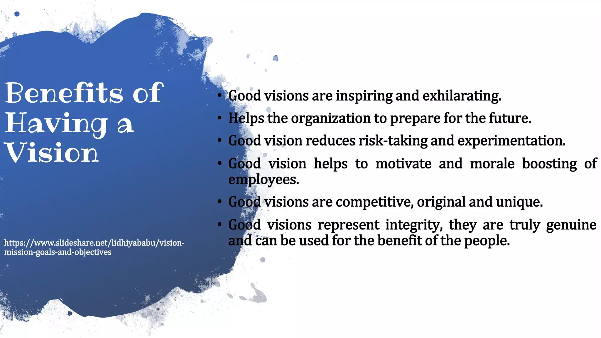 Module 3 Vision, Mission, Goals, & Policy setting | PPT
