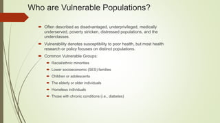 Module 3- Vulnerable Populations(1) (1).pptx