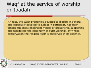 Lesson 3 - Waqf Studies | PPT