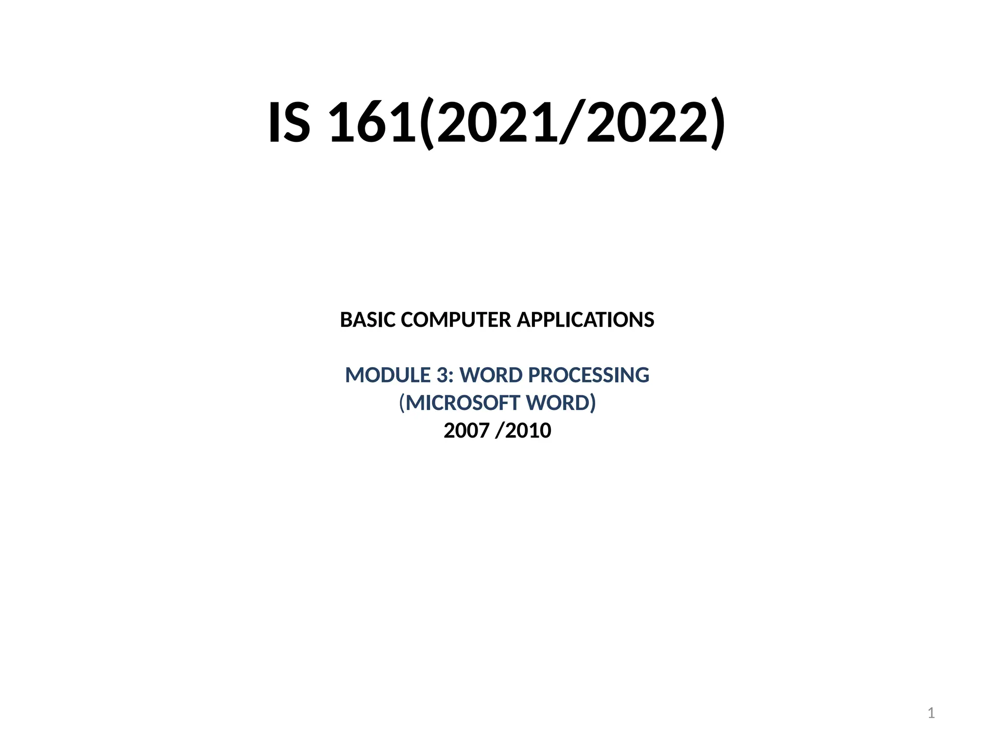 Module 3 - Word Processing_075907.phshahahhshsgsgptx | PPTX