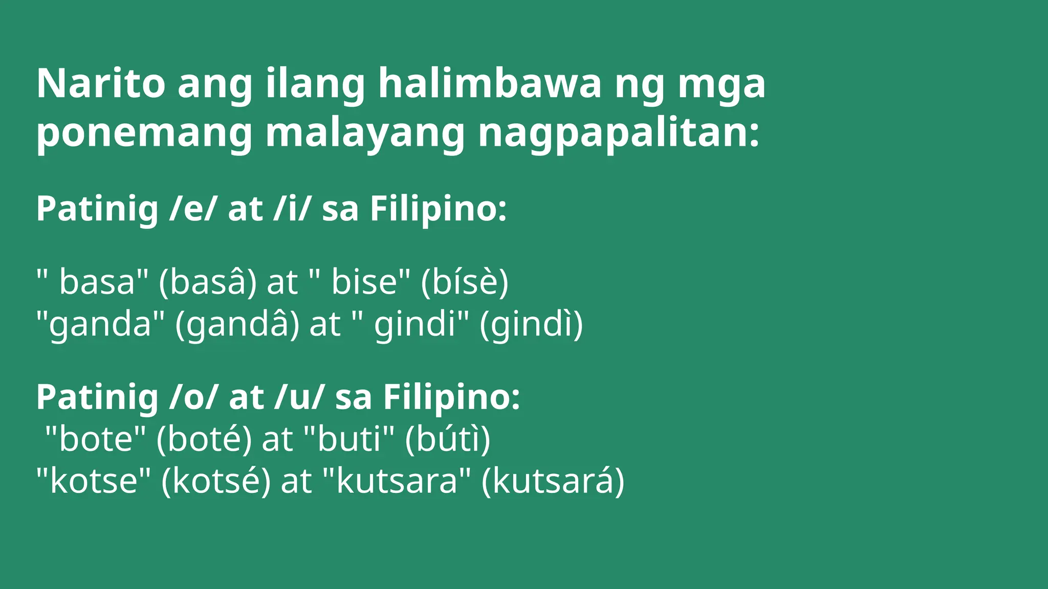 Pag-aaral sa ponolohiya na bumubuo sa mga salita | PPTX