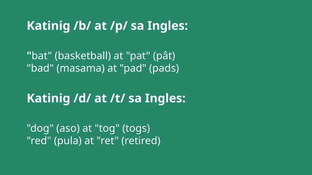 Pag-aaral sa ponolohiya na bumubuo sa mga salita | PPTX