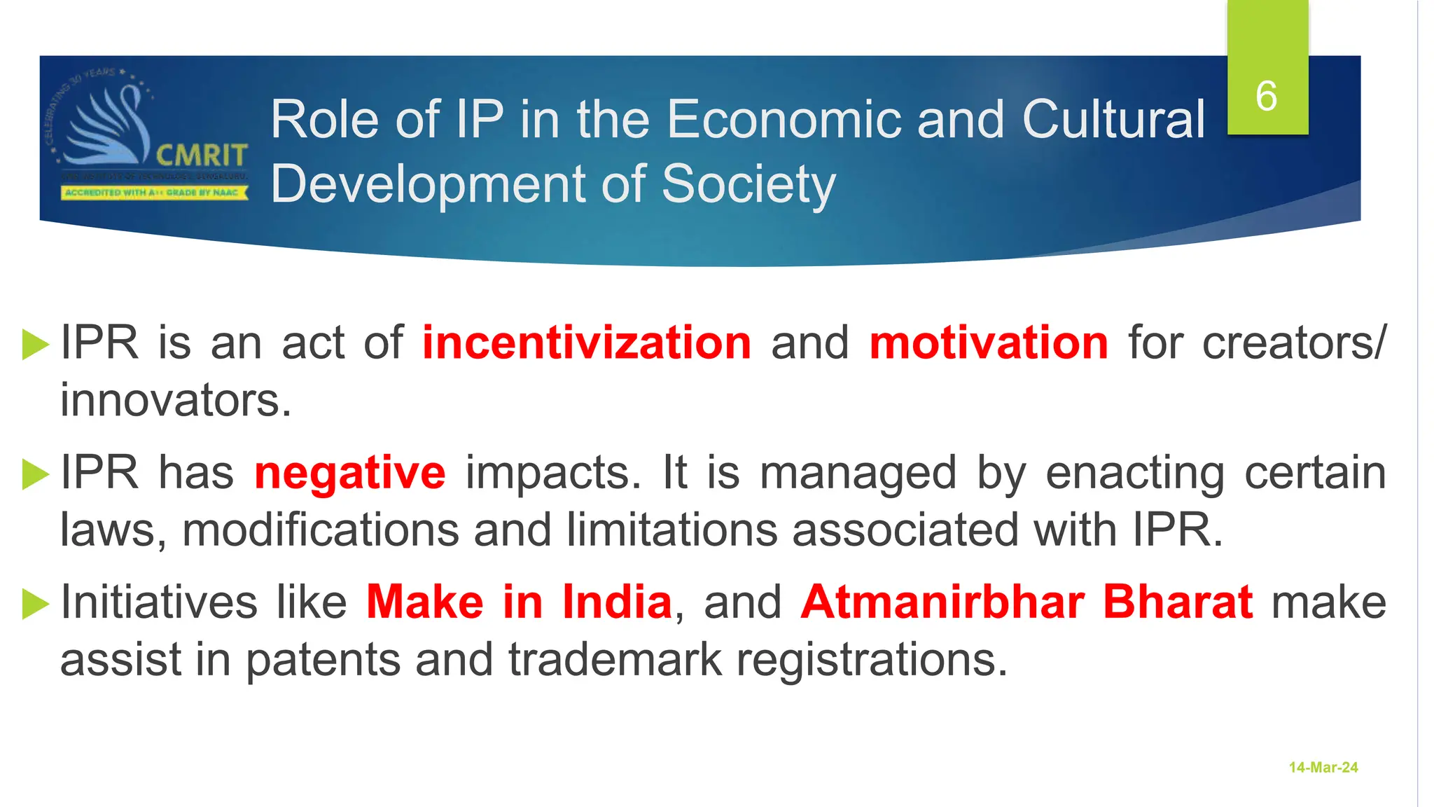 RESEARCH METHODOLOGY & INTECTUAL PROPERTY RIGHTS CMRIT MODULE-3 ...