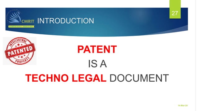 RESEARCH METHODOLOGY & INTECTUAL PROPERTY RIGHTS CMRIT MODULE-3 ...