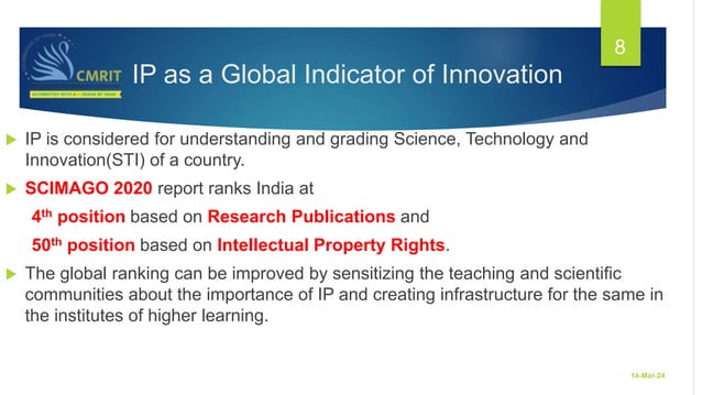RESEARCH METHODOLOGY & INTECTUAL PROPERTY RIGHTS CMRIT MODULE-3 ...