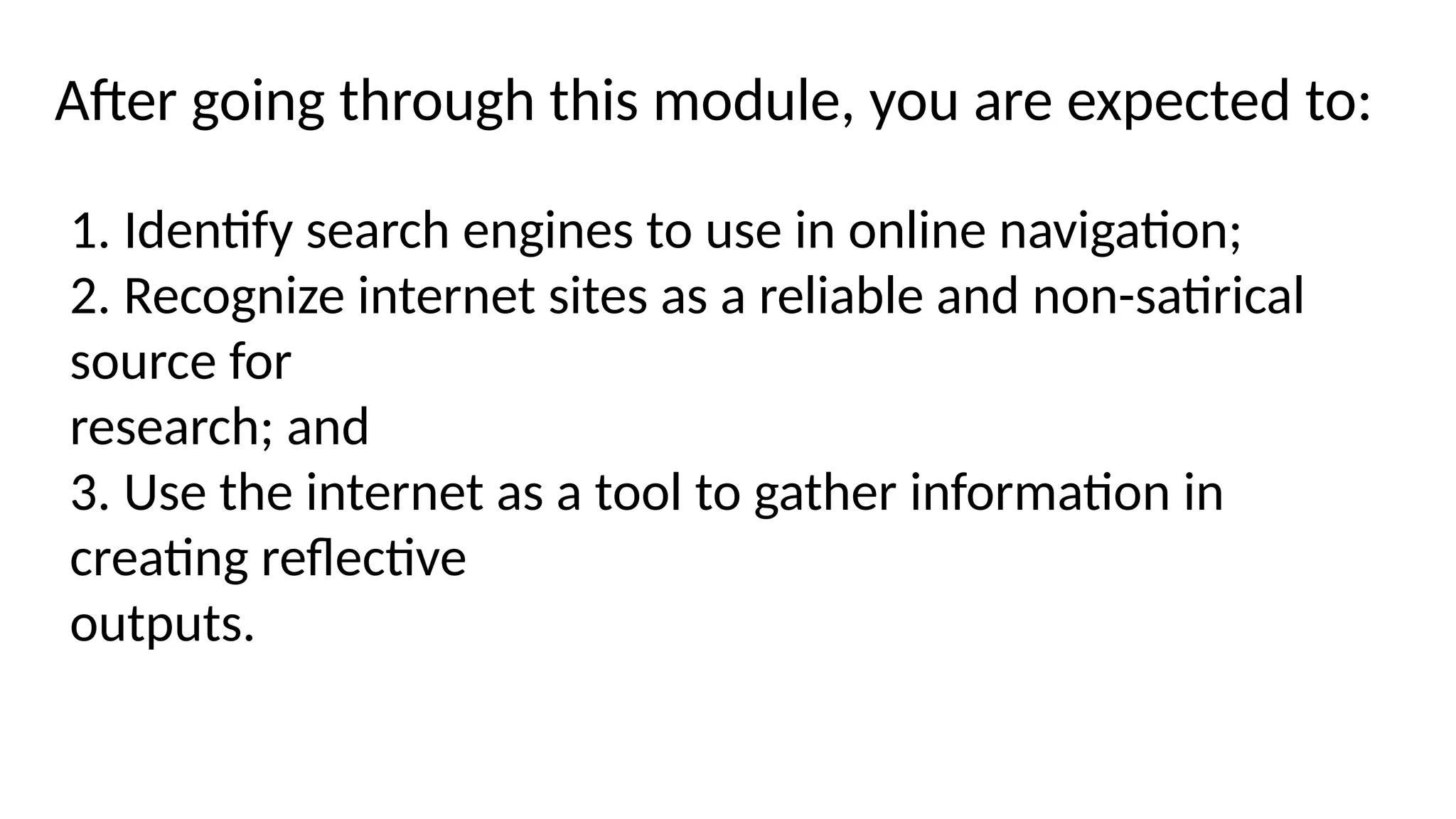 Online Navigation-Empowerment Technologies for Grade 11/12 | PPTX