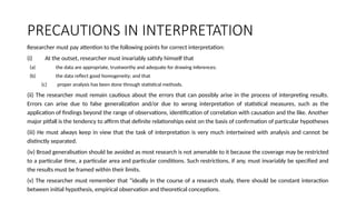 Interpretation and report writing module 3 | PPT