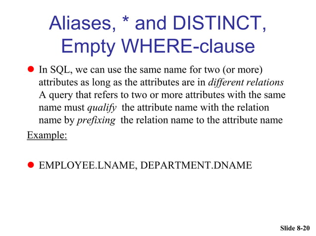 Modules 1basic-sql.ppt for engineering dbms | PPT