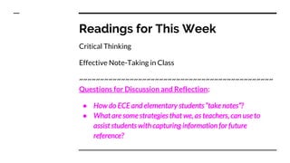 Module 3 21st century skills creativity, critical thinking ...