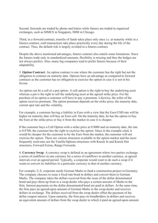 Module 3 & 4 GFM - Management of Foreign Exchange Risk etc Theory.docx