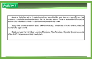 Education Module lesson design assessment | PPT