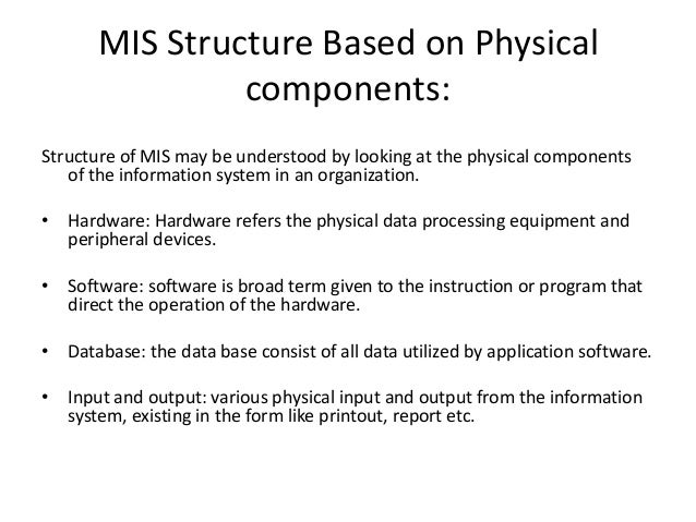 management information system module3