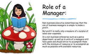 Roles and Functions of Managers - Module 3 abm01 | PPTX
