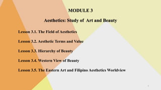 MODULE 3 (Aesthetics - Study of Art and Beauty).pdf