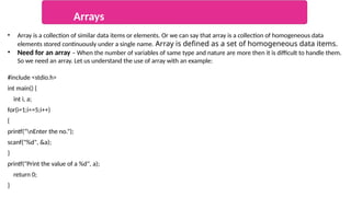 Module_3_Arrays - Updated.pptx............ | PPTX