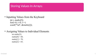 Module_3_Arrays - Updated.pptx............ | PPTX