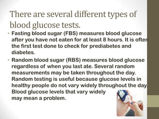 Module 3 blood sugar | PPT