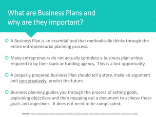 Module 3 business_planning | PPTX