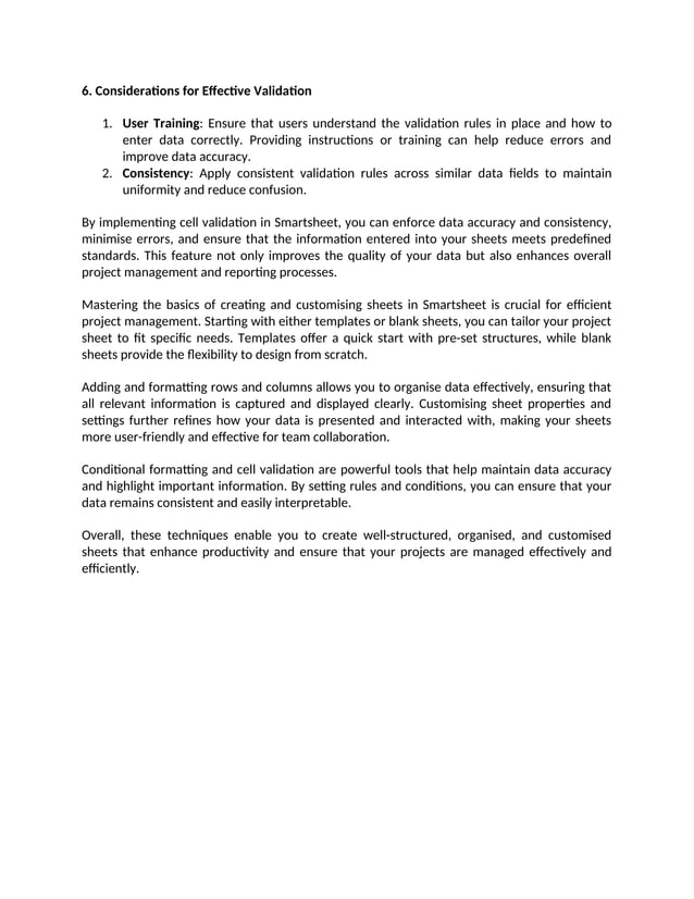 Module 3 Creating and Customizing Sheet.docx