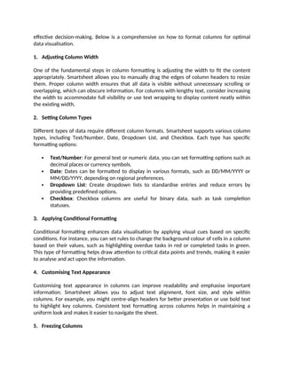 Module 3 Creating and Customizing Sheet.docx