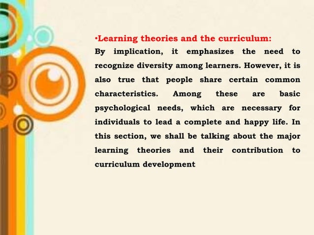 Module 3 Curriculum Design and Development.pptx | Primary Education ...