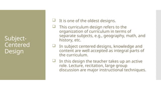 Module Three Curriculum Design Models.pptx