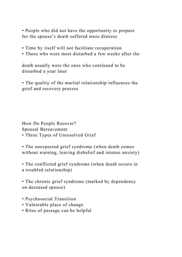 Module 3 Death & Dying Death in Childhood Adult Assu.docx