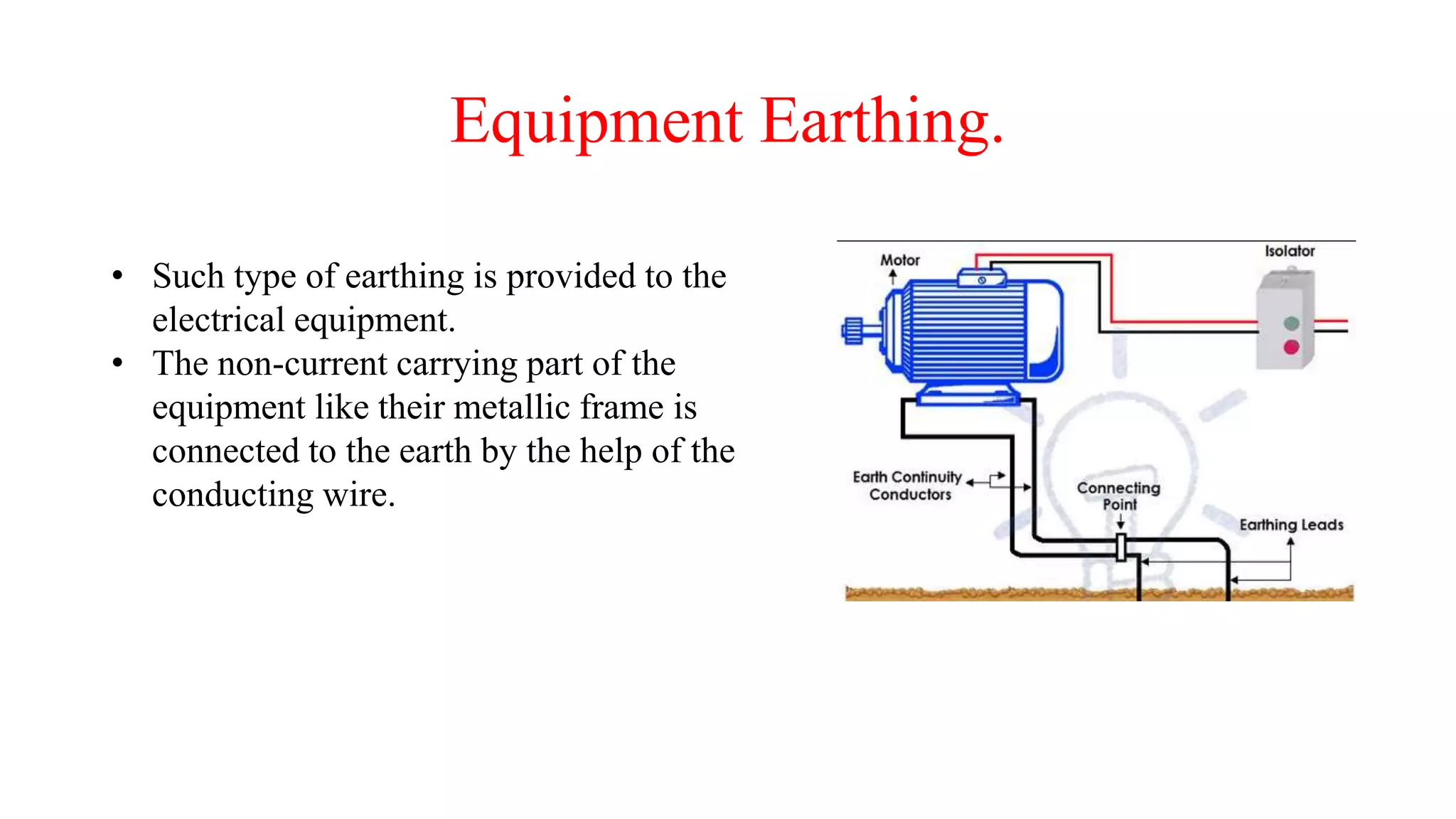 Types of wires, three phase system earthing | PPTX