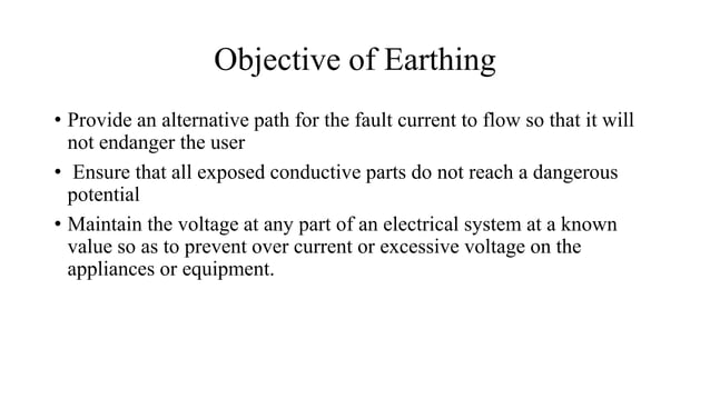 Types of wires, three phase system earthing | PPTX | Home Appliances ...