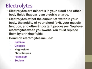 Module 3 enzymes and electrolytes | PPTX