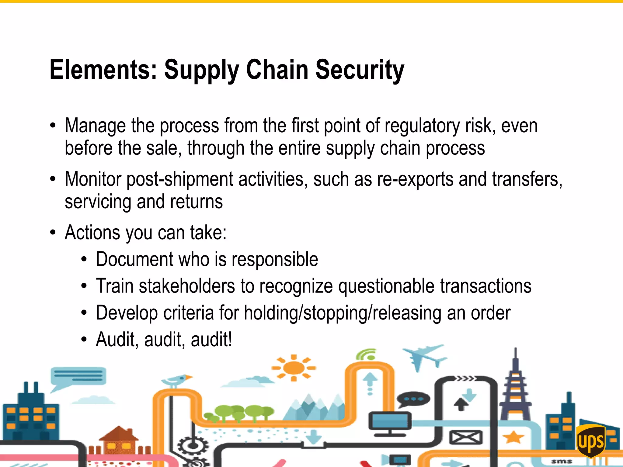Module 3 establishing a trade compliance program | PDF