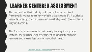Curricular Designs - Planning, Instruction and Assessment | PPSX