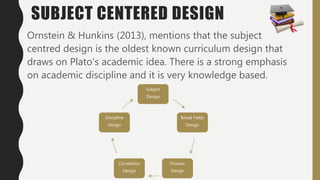 Curricular Designs - Planning, Instruction and Assessment | PPSX