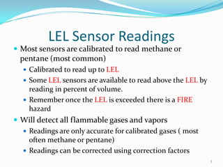 Module 3 flammable gas detection, american fork fire rescue | PPT