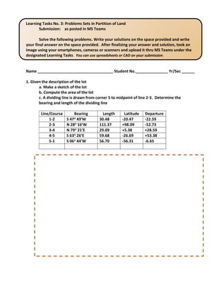 Module 3 Fund of Surveying 2 Partition of Land 1st 22-23.pdf