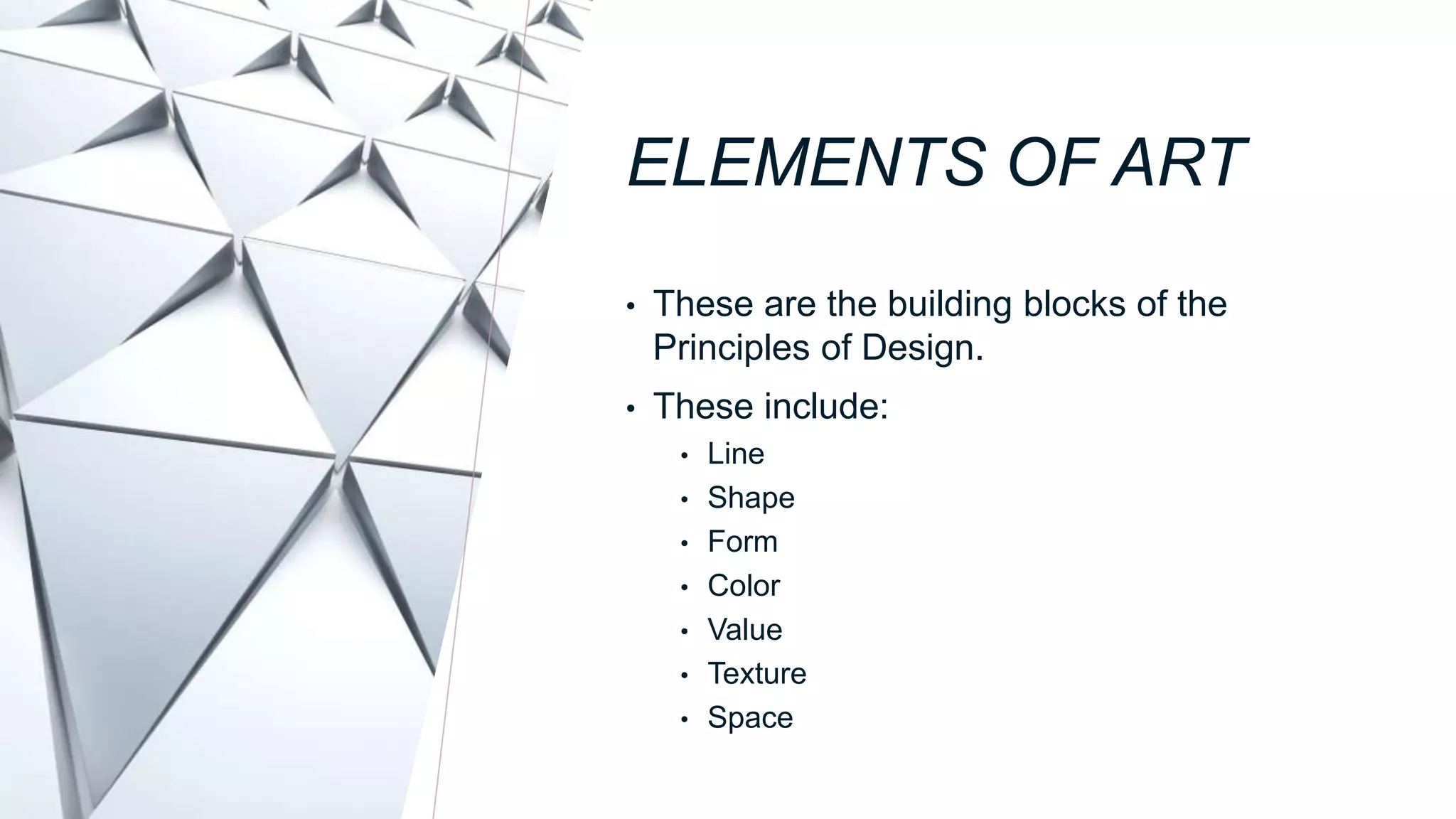 Principles & Elements of Design | PPTX